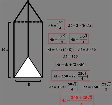 Como Calcular Volume De Um Prisma Triangular Design Talk
