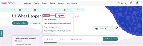 How Do I View My Students Answers For Online Twig Book Lessons Twig