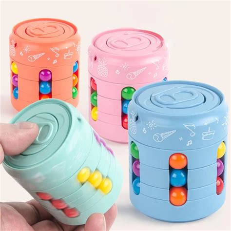 Magic Roll Beads Orbital Rubiks Cube Toy Peachloft