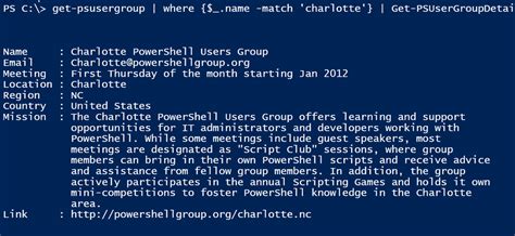 More Fun Getting Powershell User Groups • The Lonely Administrator