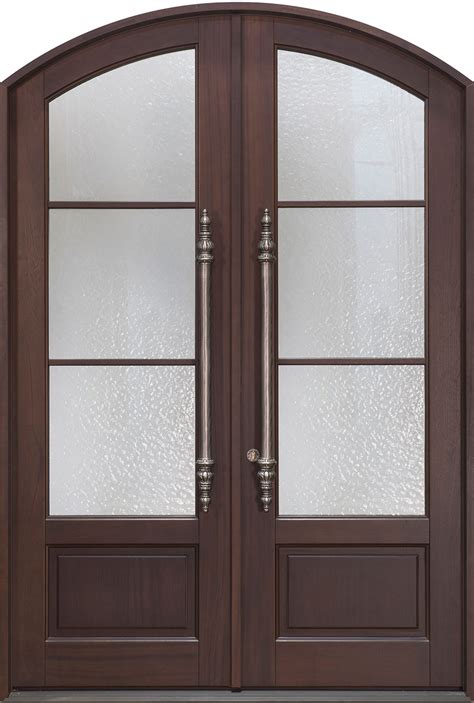Door Model 300p R Dd Cst Totem Sissis Euro Hardware Front Door Custom Double Cathedralglass