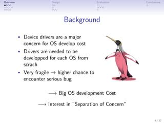 Unified Hardware Abstraction Layer With Device Masquerade PPT