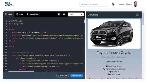 Mayur Biradar On Linkedin Day28 30daysofcode Ccbp Nxtwave Codingjourney Webdevelopment