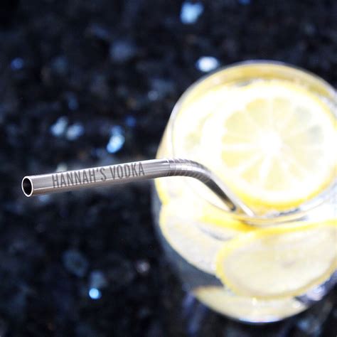 Buy Personalised Reusable Eco Steel Straw For Gbp 6 99 Card Factory Uk