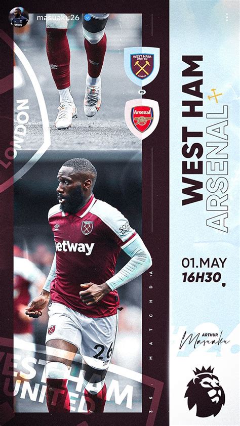 Official Football Matchday Designs On Behance In Sports Graphic