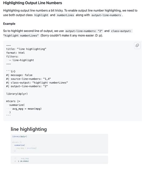 Feature Request Extend Code Lines Number Option Scope To Cell