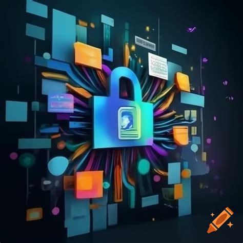 Colorful Abstract Representation Of Ai Algorithms For Marketing Optimization On Craiyon