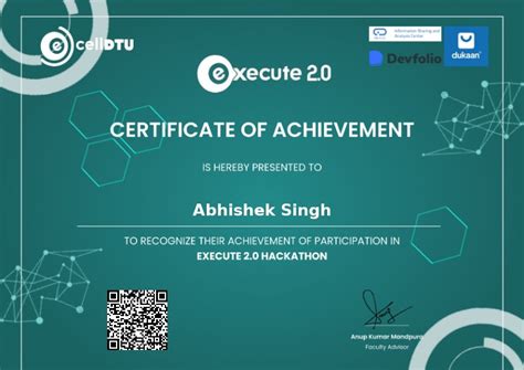 Abhishek Singh On Linkedin Hackathon Dtu Blockchain Digitalcertificates Digitalbadges