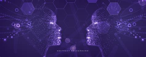quantum processing deep learning artificial vector image