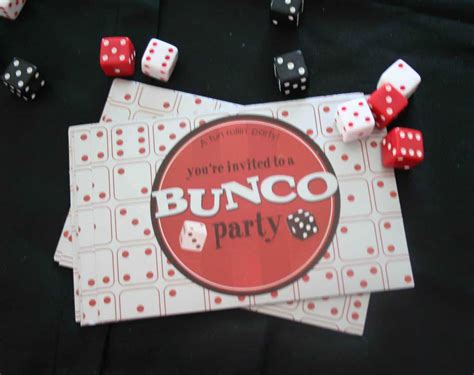 Bunco Party Theme Thoughtfully Simple