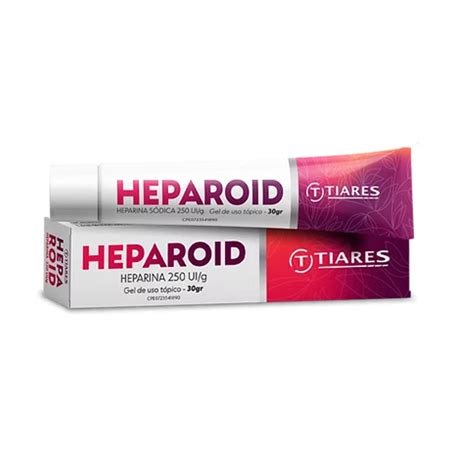 Heparoid Heparina Sodica Gel 250 Ui X 30gr Tiares Farmadon La