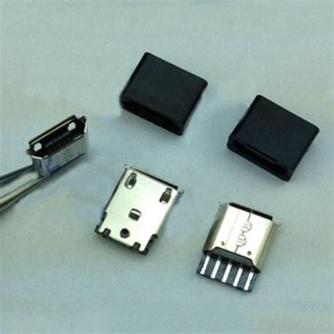 Jual Konektor Micro USB Female Socket 5 Pin Tutup Cover USB Jakarta Barat Arduinouno