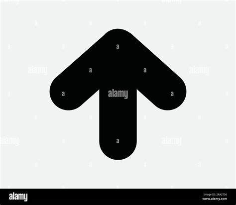 Arrow Up Icon Upload Direction Navigation Point Pointer North Position