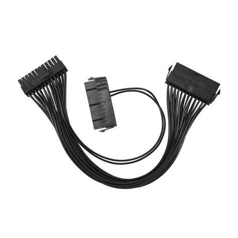 Кабели Sata 4 шт 24 контактный переходной кабель для материнской платы Atx 18awg 1ft купить