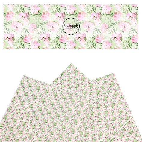 Wicked Floral Faux Leather Sheets Wicked Flowers Faux Leather Sheets Pip Supply