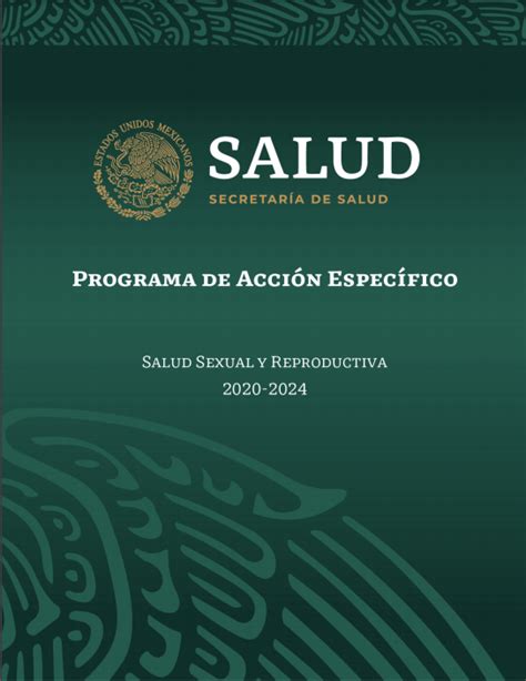📢 Conoce Y Consulta El Programa De Acción Específico En Salud Sexual Y