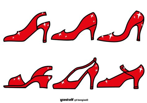 Ruby Slippers Vector At Collection Of Ruby Slippers