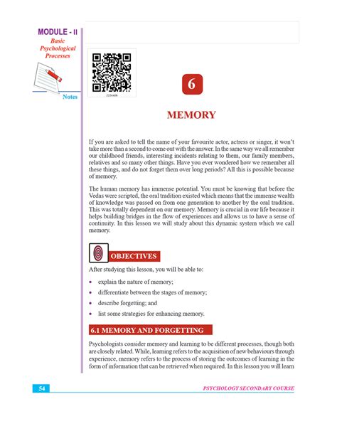 Psychology Memory Studocu