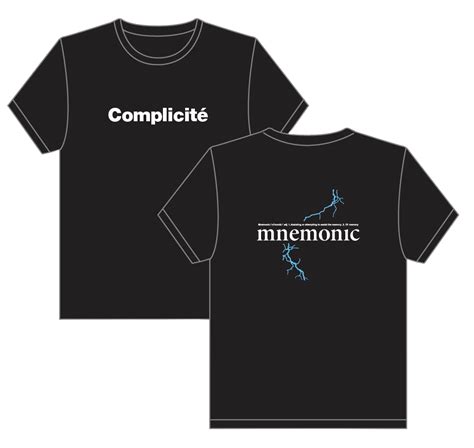 Mnemonic T Shirt Complicité