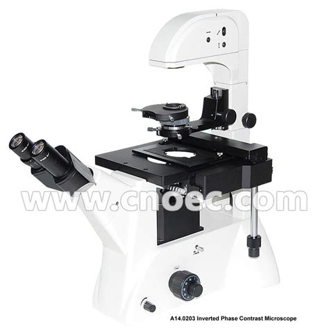 Infinity Objective Inverted Optical Microscope Phase Contrast Microscope Bright Field A14 0203