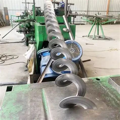 High Quality Hydraulic Continuous Helical Spiral Screw Flight Blade Cold Rolling Machine L