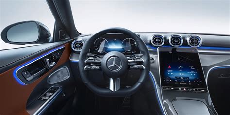 Mercedes Highlights Screen Size Over Performance In The New C Class Mercedes Highlights Screen Size Over Performance In The New C Class