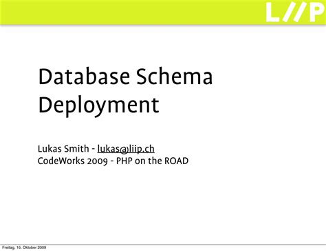Pdf Database Schema Deployment Dokumentips