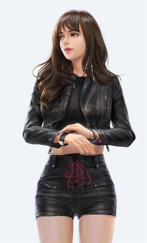 Anime Girl Leather Jacket