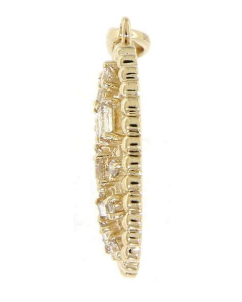 Oval Style Diamond Pendant Diasun Fine Jewelry