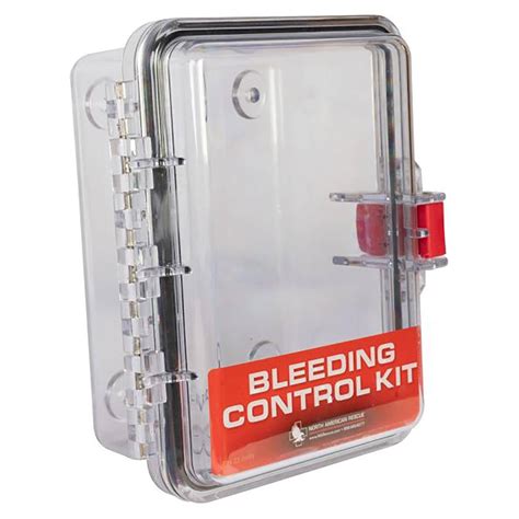 Nar Public Access Bleeding Control Kit Wall Case Galls