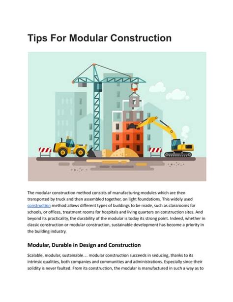 Modular Construction Ppt Ppt