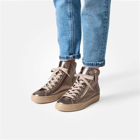 Paul Green 4024 308 Sneaker In Beige Metallik Online Kaufen