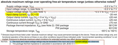 Sn74ahc541 Input Over Max Rating 7v Logic Forum Logic Ti E2e Support Forums