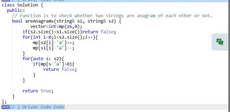 Day16 Dsa C Anagram Coding Problemsolving 160daysofcode Gfg