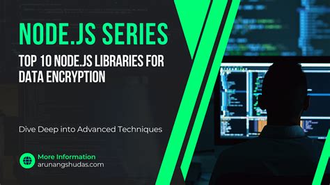 Top 10 Nodejs Libraries For Data Encryption By Arunangshu Das Nov