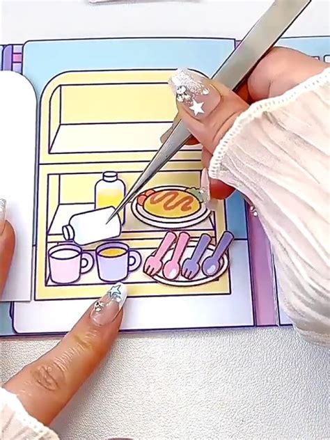 หนังสือการ์ตูน Kuromi Melody กึ่งสําเร็จรูป แบบสร้างสรรค์ เสียงเงียบ Diy ของเล่นสําหรับเด็ก