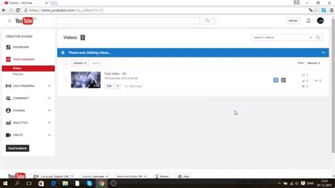 How To Delete A YouTube Video YouTube
