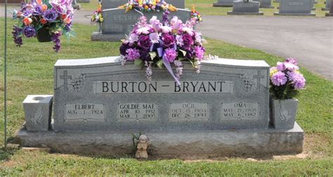 Oma Sinclair Bryant 1908 1982 Monumento Find A Grave