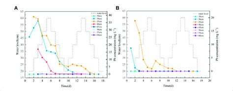 Relation Diagram Between The Pb Content And Water Level Fluctuation Download Scientific