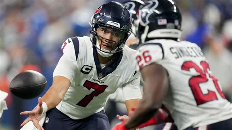 Texans Clinch Playoff Berth By Holding Off Colts Yardbarker