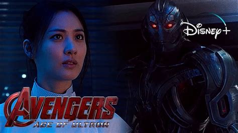 Avengers Age Of Ultron Dr Helen Cho Meets Ultron Mind Control Scene Disney [2015] Youtube