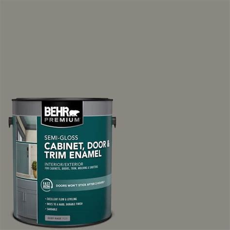 Behr Premium 1 Gal Hdc Nt 23 Wet Cement Semi Gloss Enamel Interior