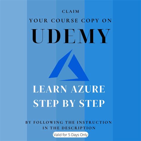 Become An Azure Cloud Expert With Our Azure Step By Step Serieslimited Enrollment Coupon Code