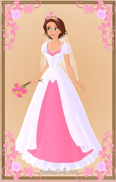 Rapunzel Wedding Dress Tangled Chassidy Worthington