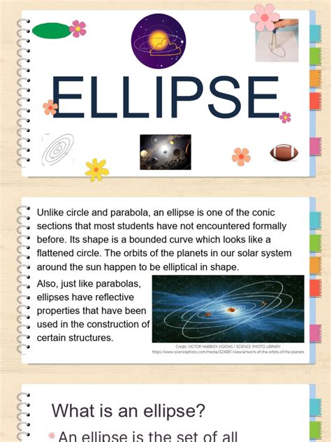 5 Parts Of Ellipse Pdf Ellipse Euclidean Plane Geometry