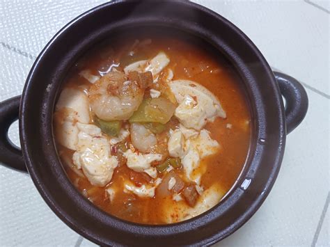 고추참치순두부찌개 레시피 고추참치요리