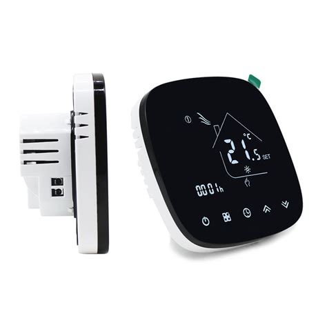 Dual Temperature Sensor Include Electric Underfloor Heating Thermostat With WiFi Programmable