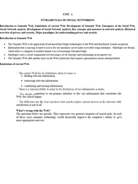 unit pdf semantic web world wide web
