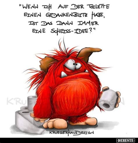Wenn Ich Auf Der Toilette Einen Gedankenblitz Habe Ist Das Dann Immer