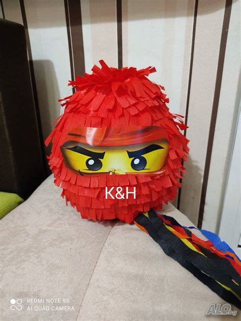 Пинята Нинджа Детски партита Клоуни Димитровград Цената е с включен пълнеж Стандарте